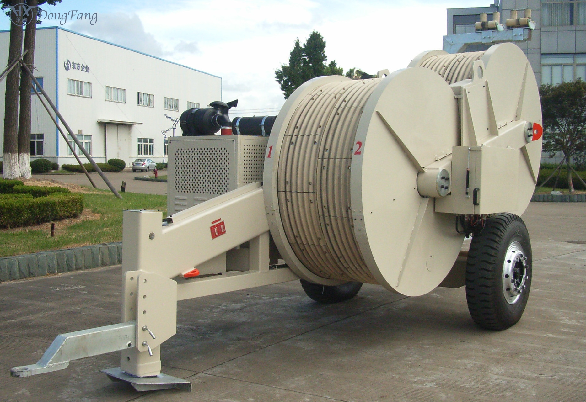 Overhead Tension Stringing Equipment 8 ton Hydraulic Conductor ...