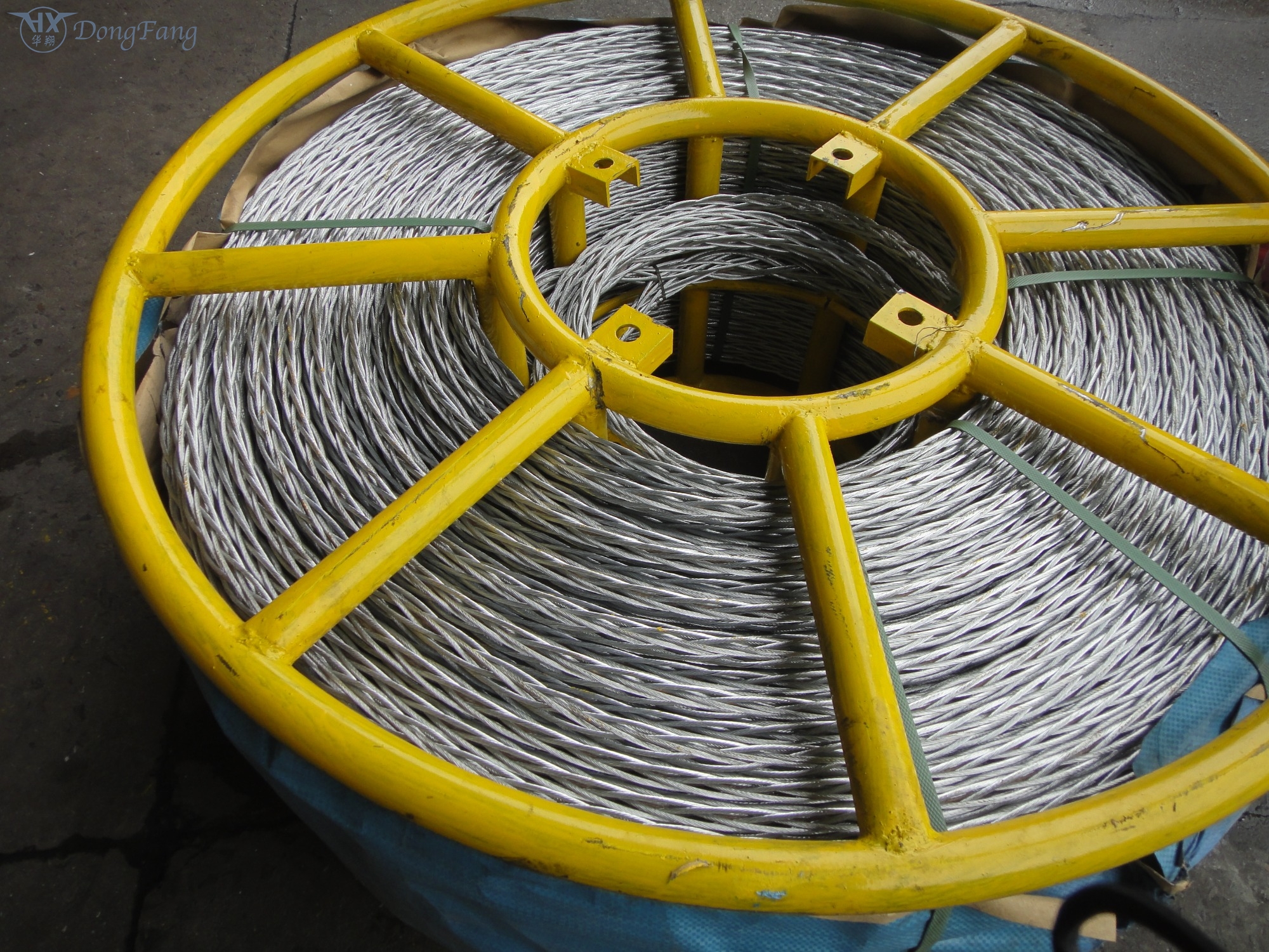Anti Twisting Galvanized Steel Wire Rope Anti twist pilot rope Anti ...