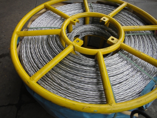 Anti Twisting Galvanized Steel Wire Rope Anti twist pilot rope Anti ...