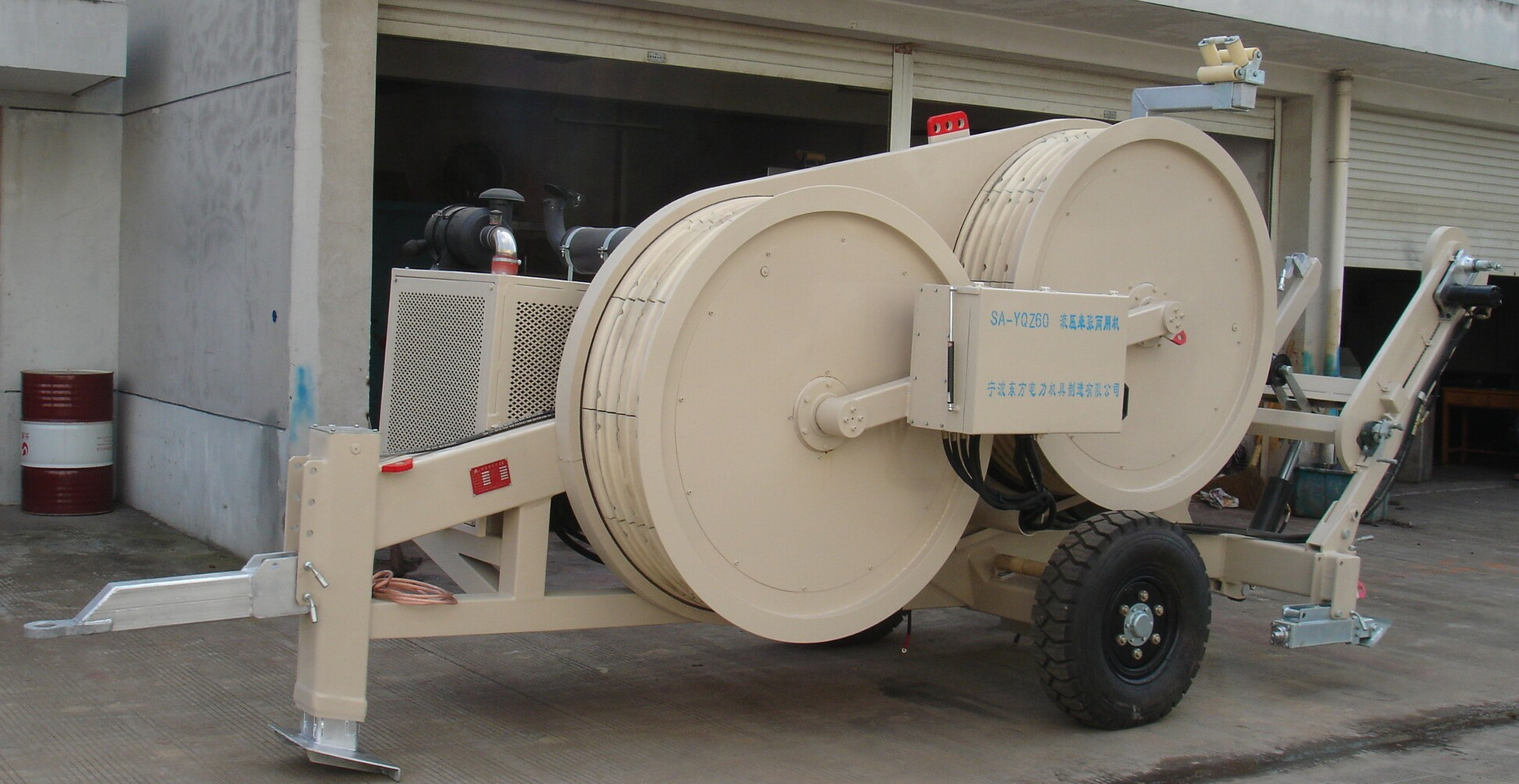 6 Ton Hydraulic Puller / Tensioner of transmission line stringing ...