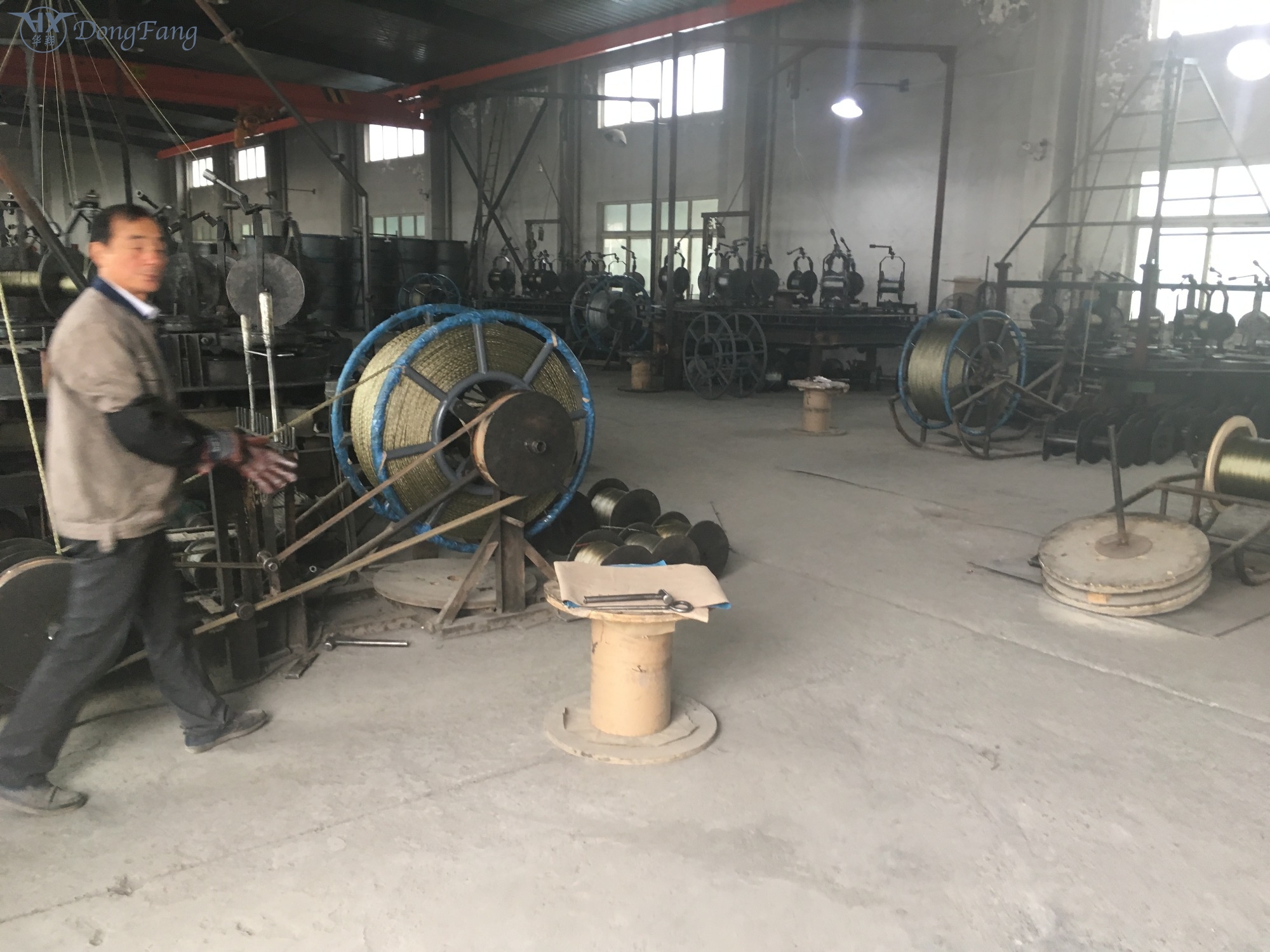 Anti Twisting Braided Steel Rope 16mm for pulling Two Bundled ...