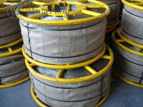 Anti Twisting Braided Steel Rope 16mm for pulling Two Bundled ...