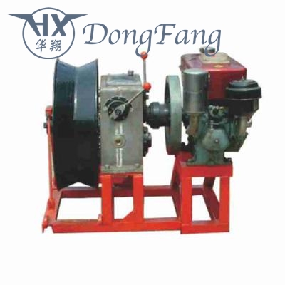 Motorised Cable Take-Up Winch Machine