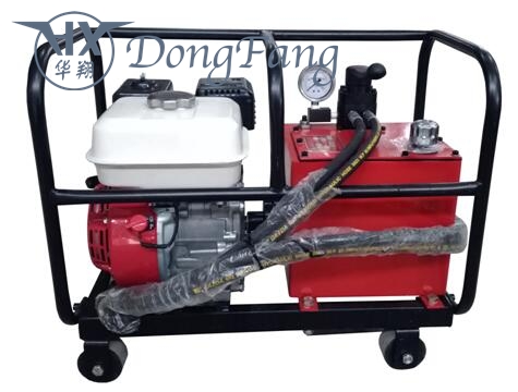 Hydraulic Compressor with Motorised pump of transmission line Stringing ...