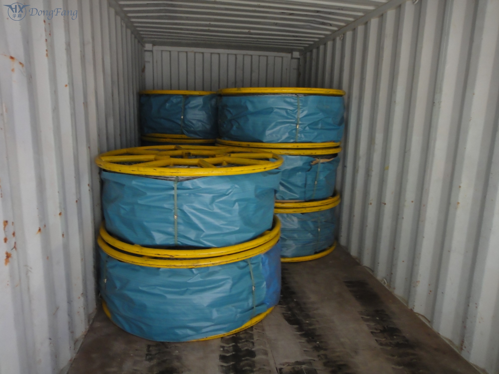 22mm Anti Twisting Pilot Wire Rope for stringing four Conductors on ...