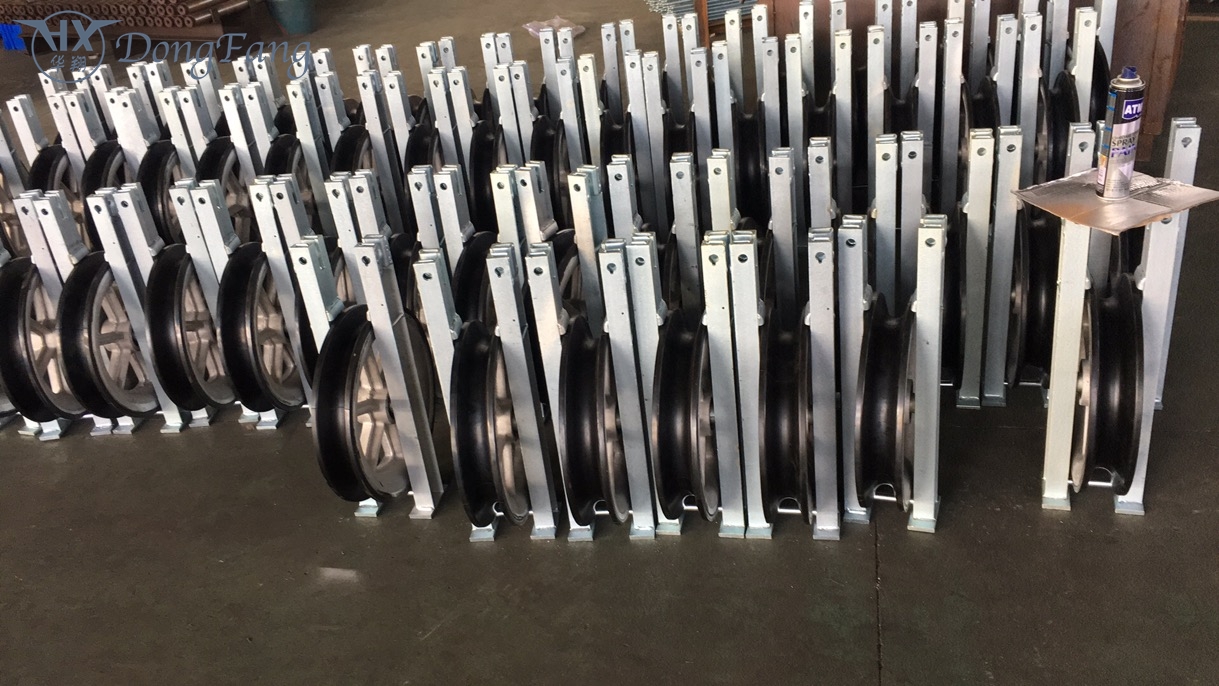 Aerial Stringing Rollers for overhead transmission line