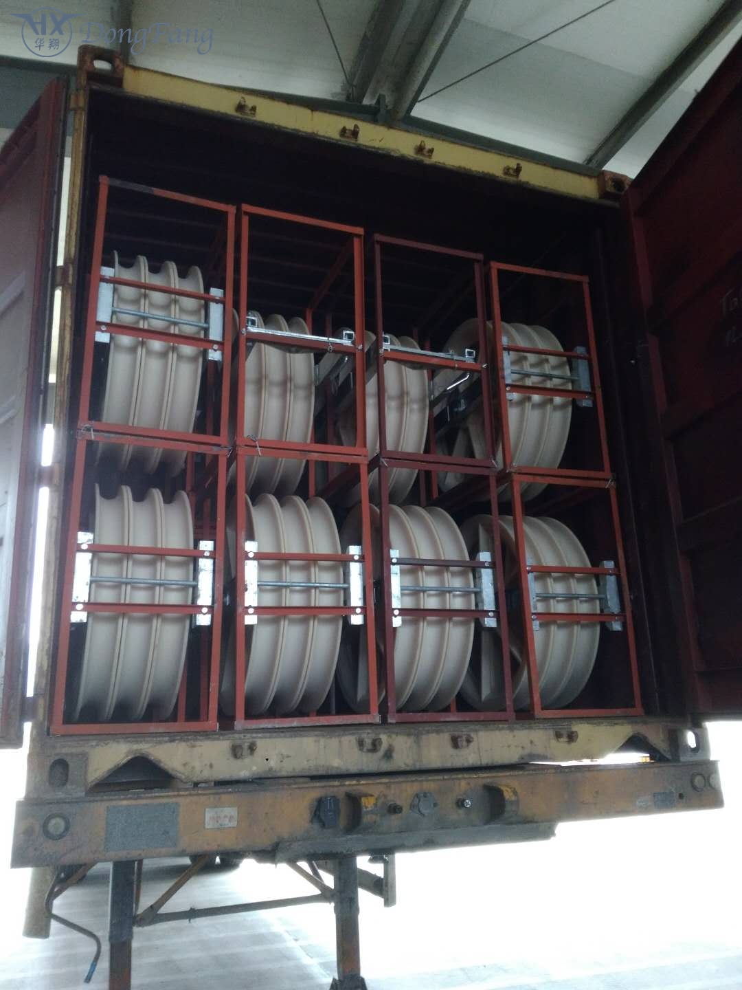 Three Wheels Conductor Stringing Pulley Blocks